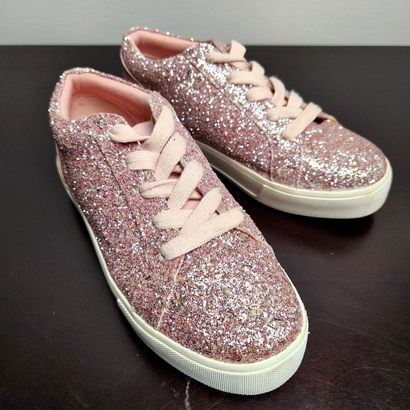 Volatile | Shoes | Volatile Kids Ruler Pink Glitter Sneakers | Poshmark